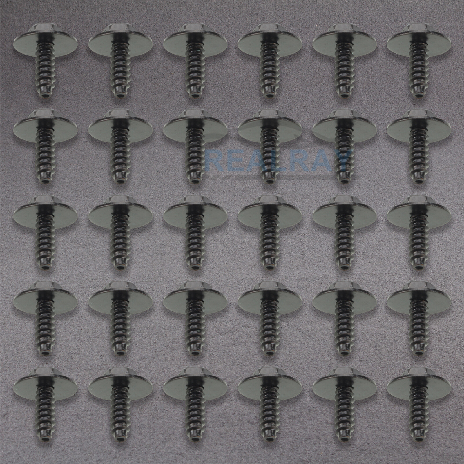 For Mazda 9CF6-00-516B Bumper Retainer Screw 8mm Hex Splash Baffle Bolt ...