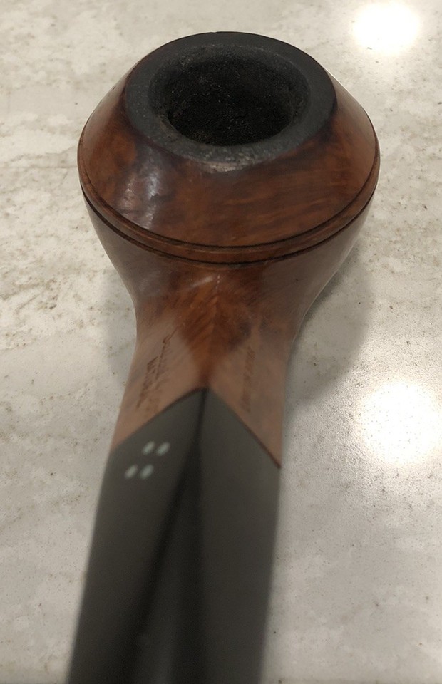 Sasieni Pipe 4 Dot Natural 3 Smooth Bent Bulldog | eBay