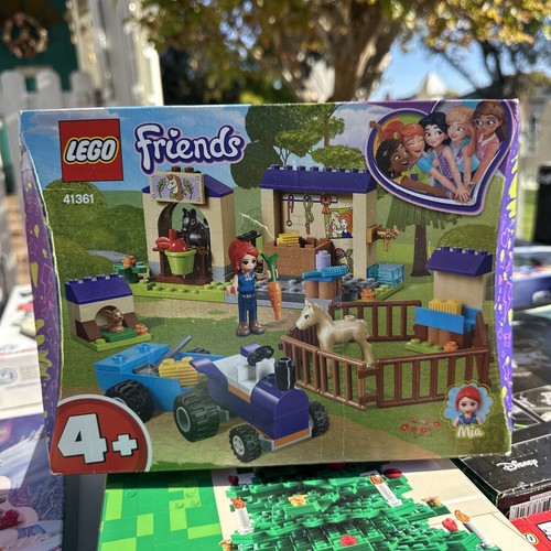 Lego Friends set 41361 Mia's Foal Stable complete with instructions 100 ...