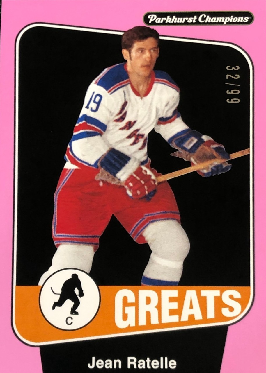 2024-25 Upper Deck Parkhurst Champions - Greats Jean Ratelle #291 Shell ...