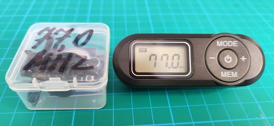 SET Micro Spy Bug operating outside FM broadcasting area and special FM ...