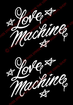 x2 "Love Machine " Cheech & Chong Up In Smoke, Chevrolet Impala 1/4 ...