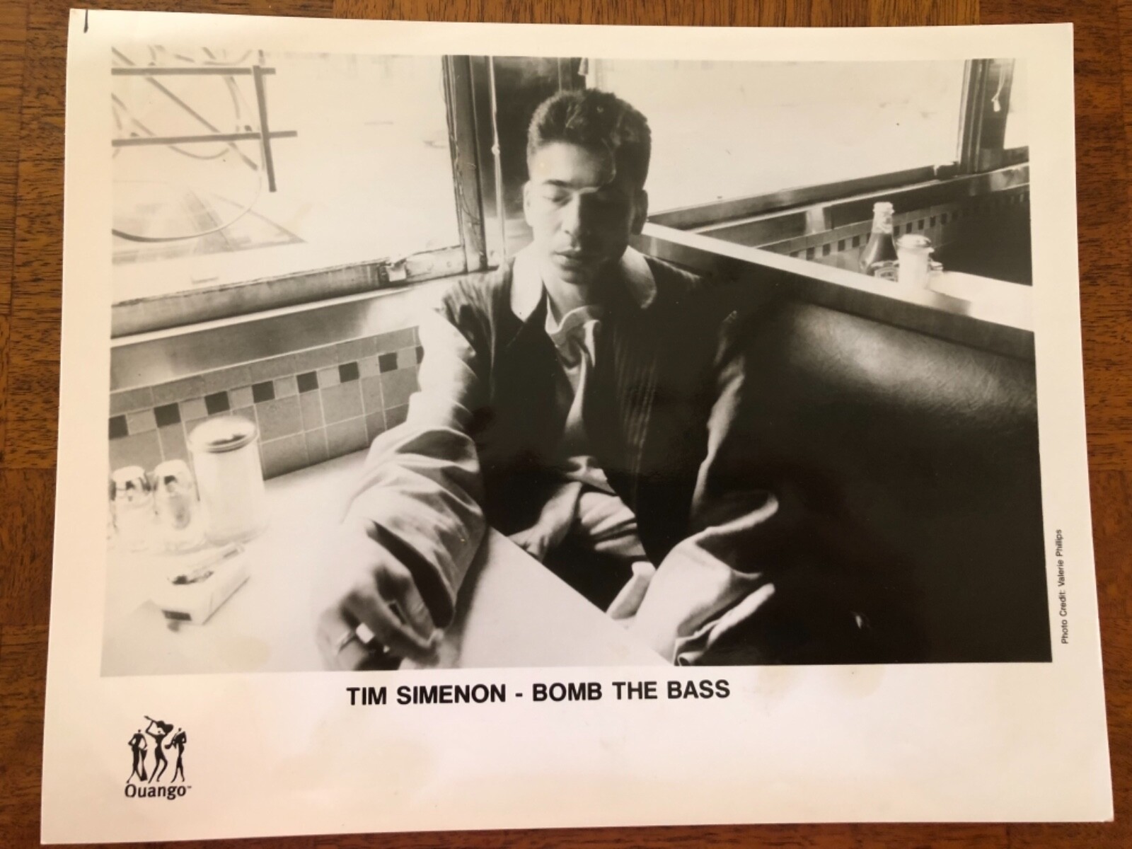 Tim Simenon Bomb The Bass Electronic Music Artist Rare VNTG 10x8 Press ...