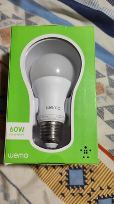 2 X Belkin Wemo LED Lighting Smart Bulb Wifi | eBay Australia