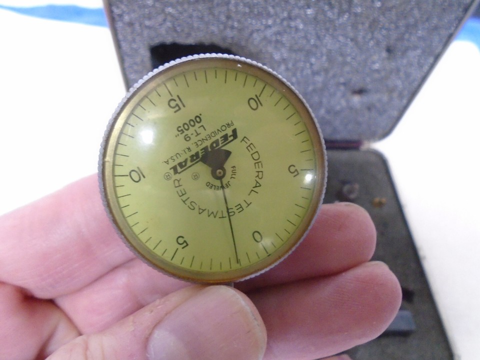 Federal Testmaster Test Tenth Indicator Model 6 (.0001") Acces. & Case ...