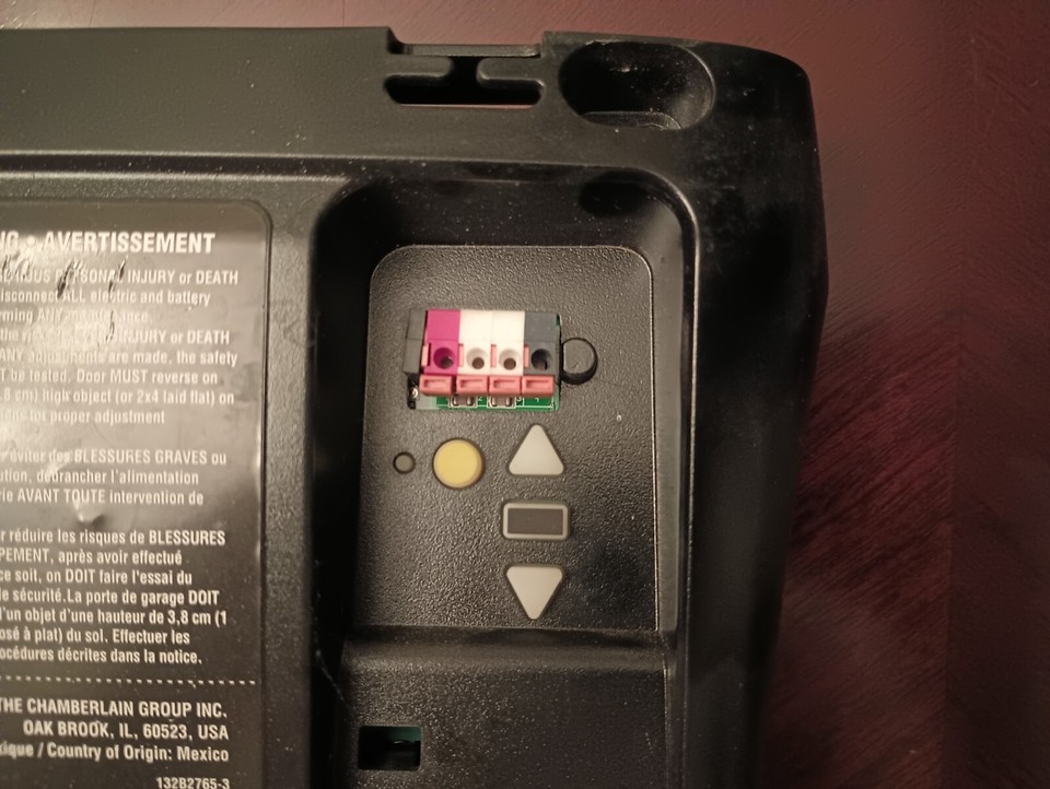 Liftmaster 050ACTWF Garage Door Receiver Logic Board Yellow Learn ...