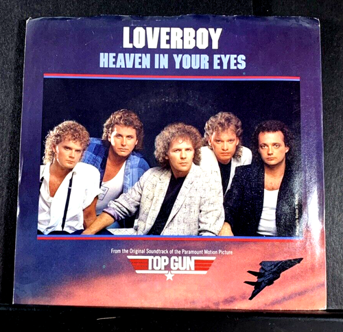 Top Gun Loverboy Heaven In Your Eyes 45 Vinyl PROMO 1986 NM | eBay