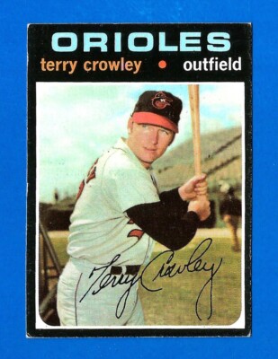 1971 Topps BASEBALL SET BREAK #453 TERRY CROWLEY BALTIMORE ORIOLES (JP2 ...