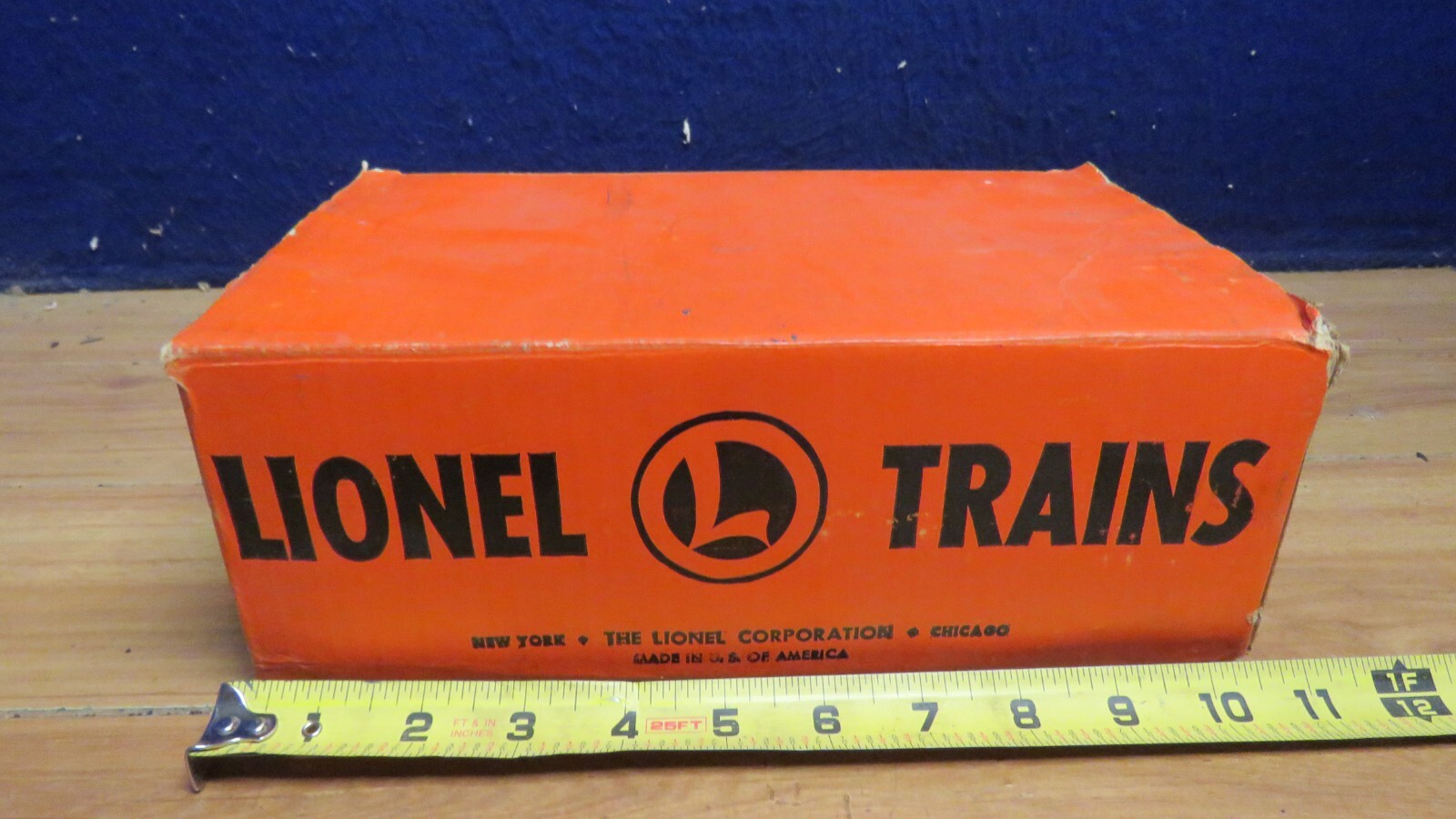 LIONEL POSTWAR 1122 027 SWITCH TRACKS IN BOX CONTROL NEEDS WIRING AS IS ...