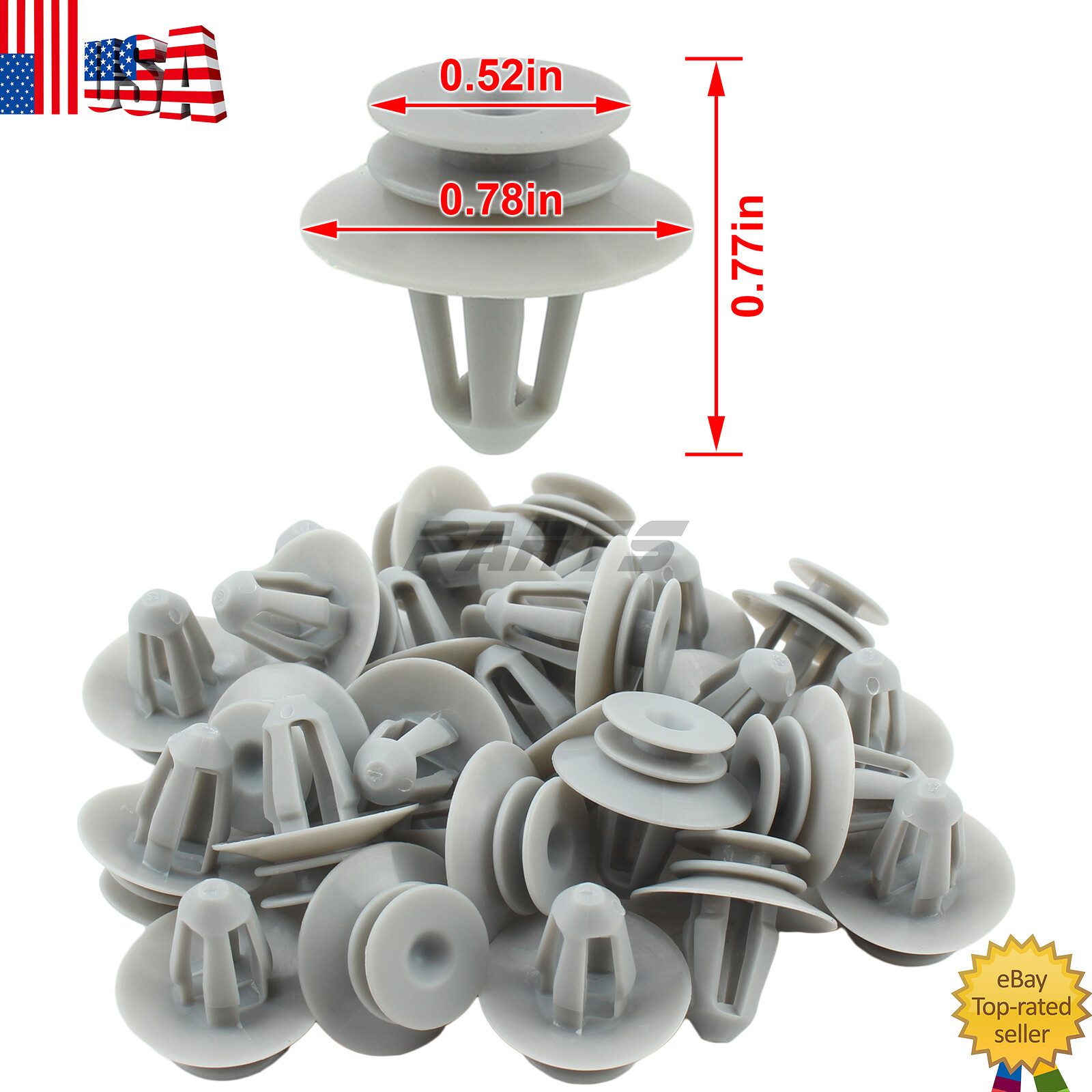 25x Headliner Retainer for Mercedes 008-988-09-78 A0089880978 Sprinter ...