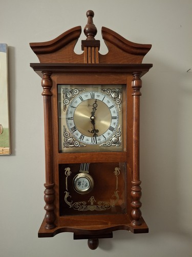 Westbury Radio Controlled Pendulum Clock by Acctim 76066, Westminster ...