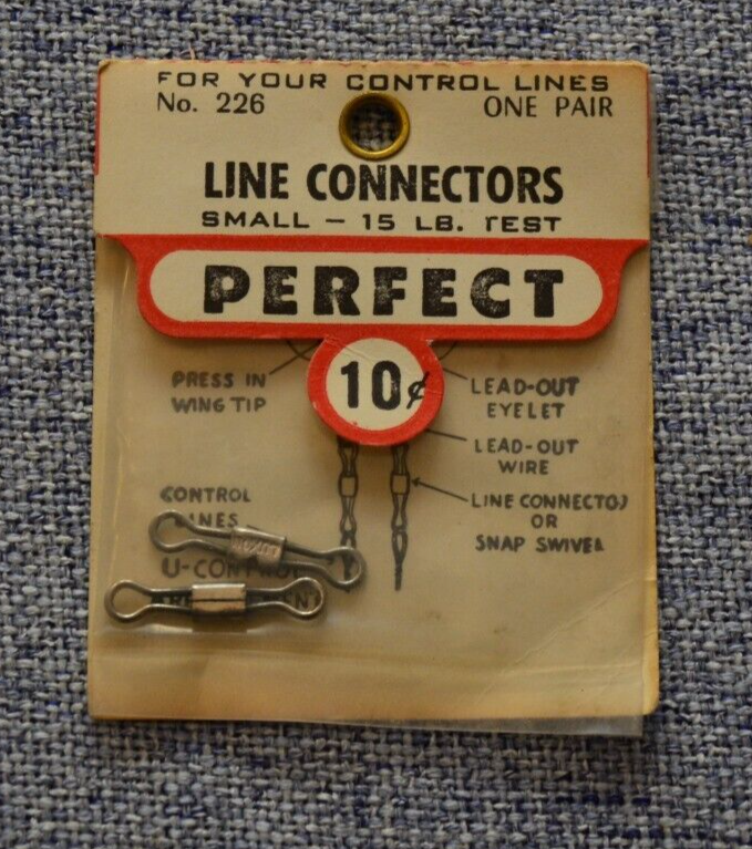 NEW - 1960s Vintage Perfect RC Aircraft Control Line Connectors No. 226 ...