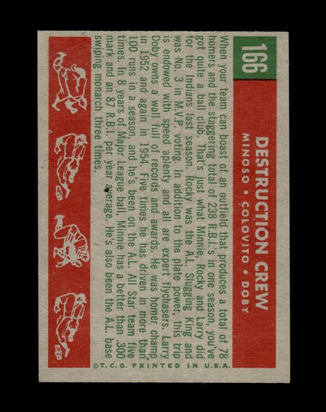 1959 Topps Set-Break #166 Destruction Crew EX-EXMINT *GMCARDS* | eBay