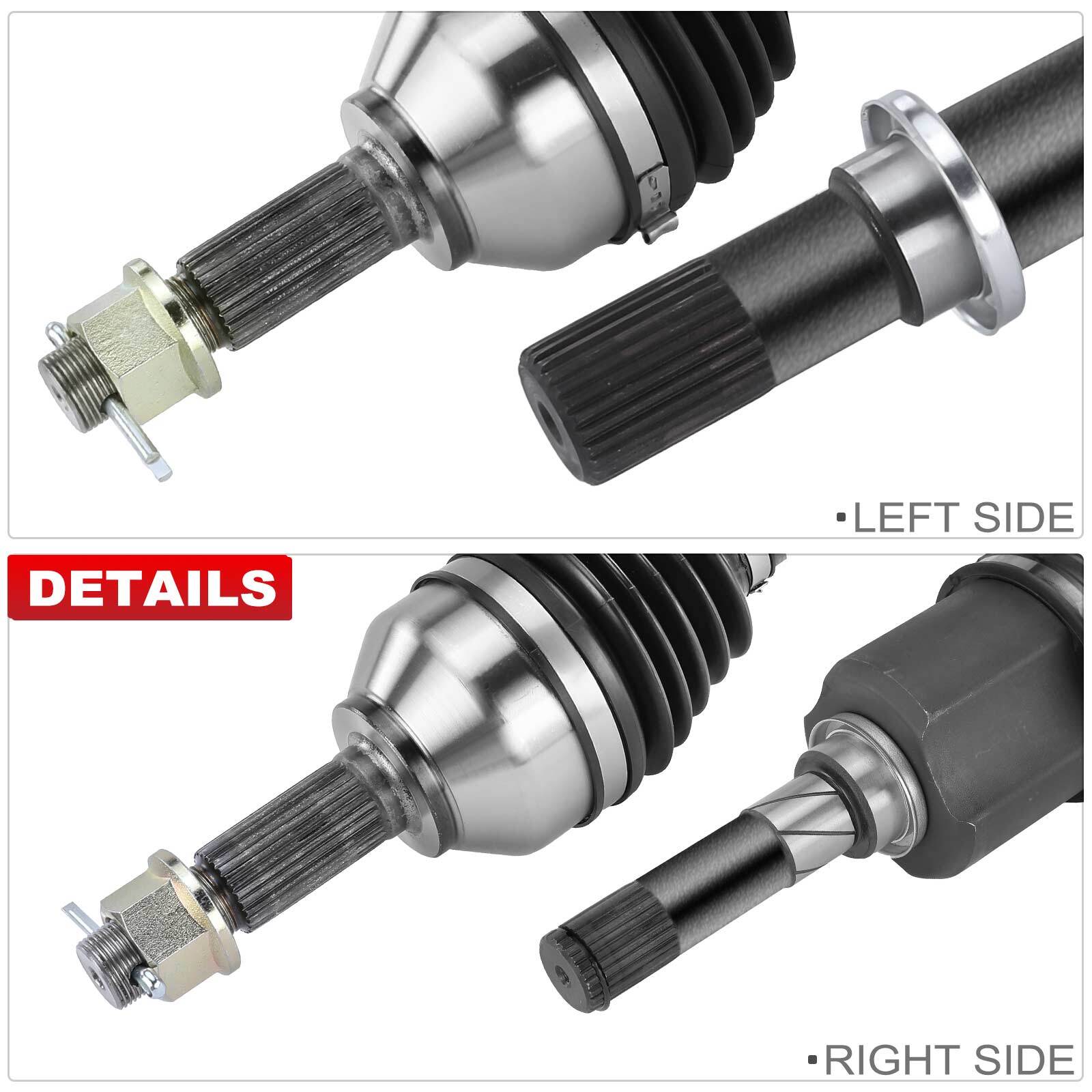 2x Front Left & Right CV Axle Assembly for Nissan Rogue 08-13 Rogue ...