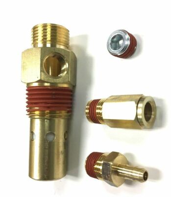 CAC-4337-1 DEVILBISS SUPER CHECK IN-TANK CHECK VALVE 1/2" COMP X 1/2 ...
