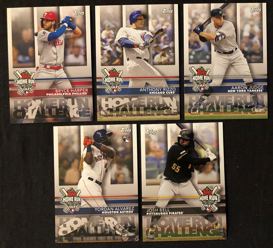 2020 Topps Series 2 Baseball Home Run Challenge Insert Cards Lot You ...