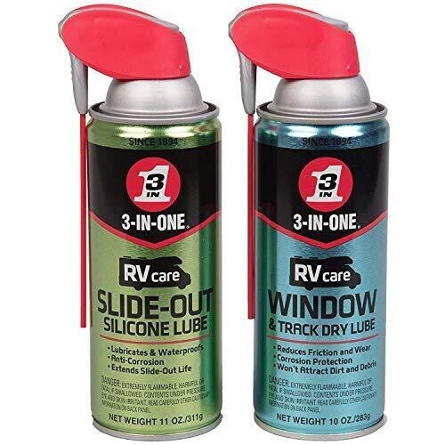 3-IN-ONE RVcare Slide Out Silicone, 11 oz. And RV Care Window & Track ...