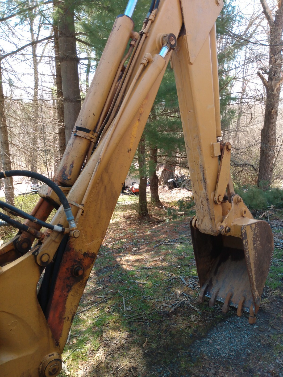 Read Trades ?Offer? Case 580 B Backhoe Diesel cab shuttle shift back ...