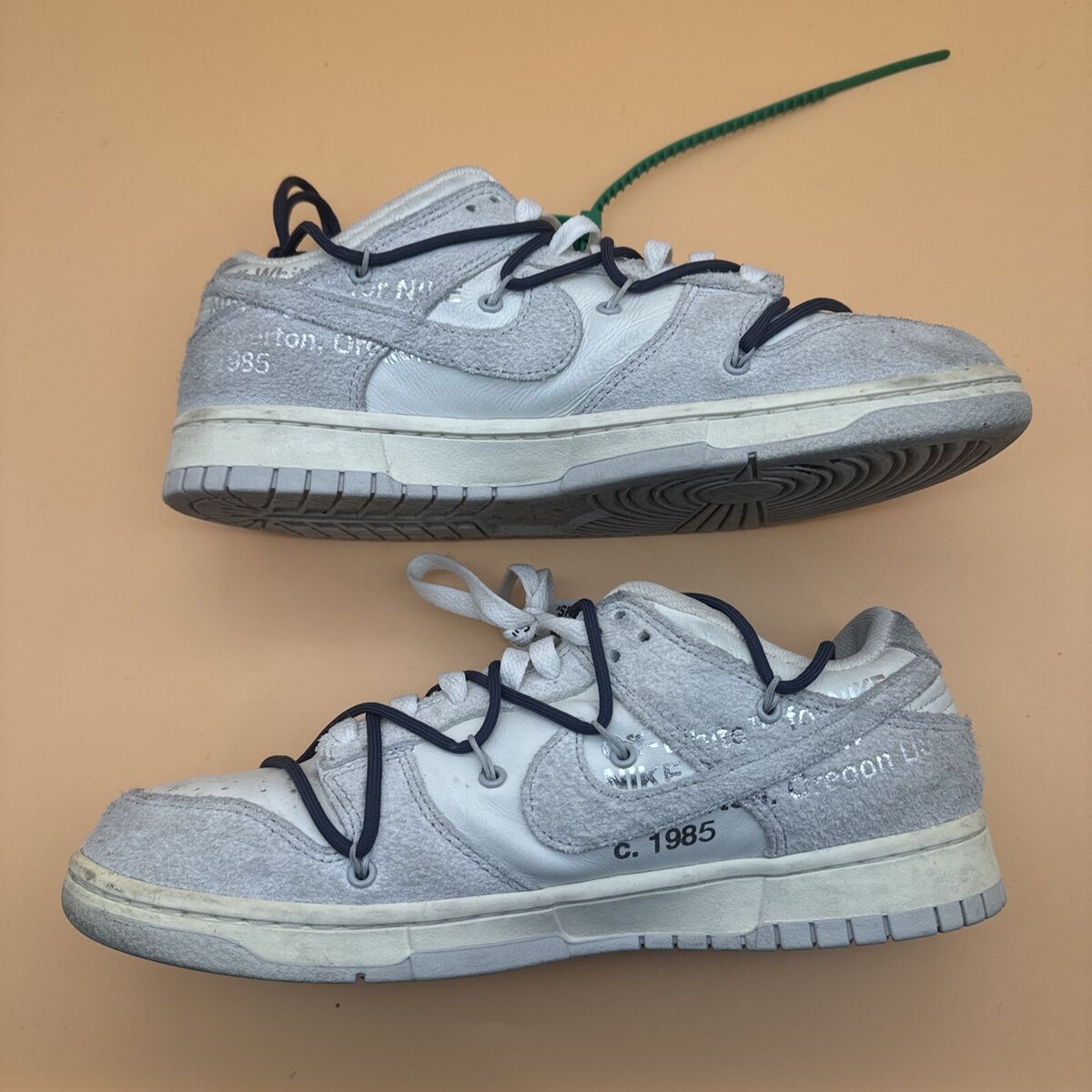 Nike Off-White x Dunk Low 'Lot 20 of 50' DJ0950-115 Men's Nike Off-White x Dunk Low 'Lot 20 of 50' DJ0950-115 Men's