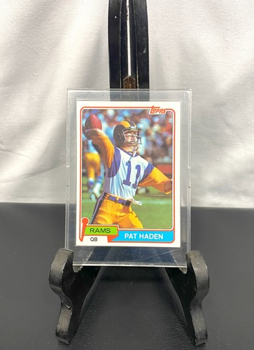 1981 PAT HADEN Topps NFL Sports Card #445 Los Angeles Rams HOF QB (NM ...