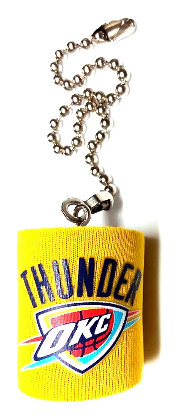 OKLAHOMA CITY THUNDER NBA MINI BASKETBALL VENDING KEYCHAIN-DANGLER ...