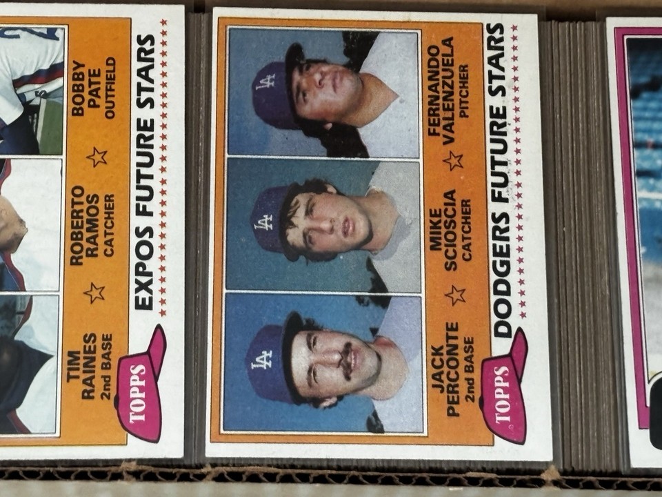 1981 TOPPS BASEBALL COMPLETE SET NM-M GIBSON BAINES RAINES RC | eBay