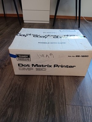 Tandy Dot Matrix Printer DMP-130 Powers On Original Box | eBay