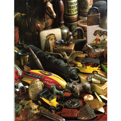 A Collection Of Antique Items 1980s Art Print Retro Kitsch Wall Art SG8 ...