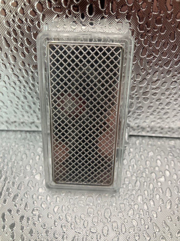 10 GRAMS .999 FINE SILVER BAR IN CAPSULE CHRIST THE REDEEMER RIO BRAZIL ...