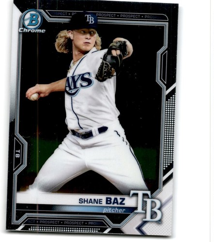 2021 Bowman Chrome Shane Baz Baseball Cards #BCP-134 | eBay