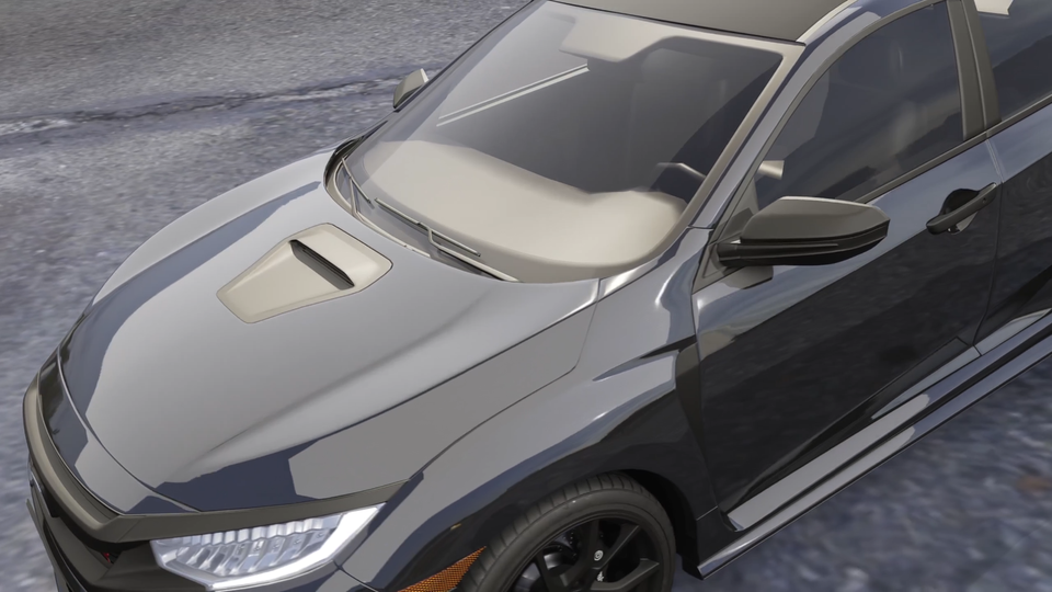 3M 2080 Controltac High Gloss Black Metallic Vinyl Car Wrap Film ...