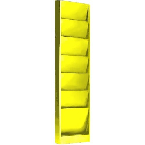 6 Pocket, Work Order Wall Mounted, All Metal, Model 206 in RED | eBay