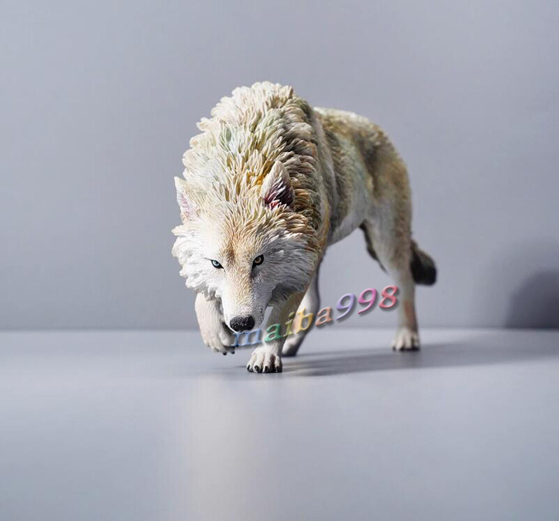 Vivid 1/6 North America Grey Wolf Action Figure Model Statue Toy Home ...