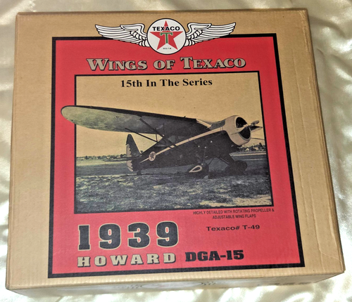 Ertl Collectibles Wings of Texaco T49 Red 1939 Howard DGA-15 DieCast ...