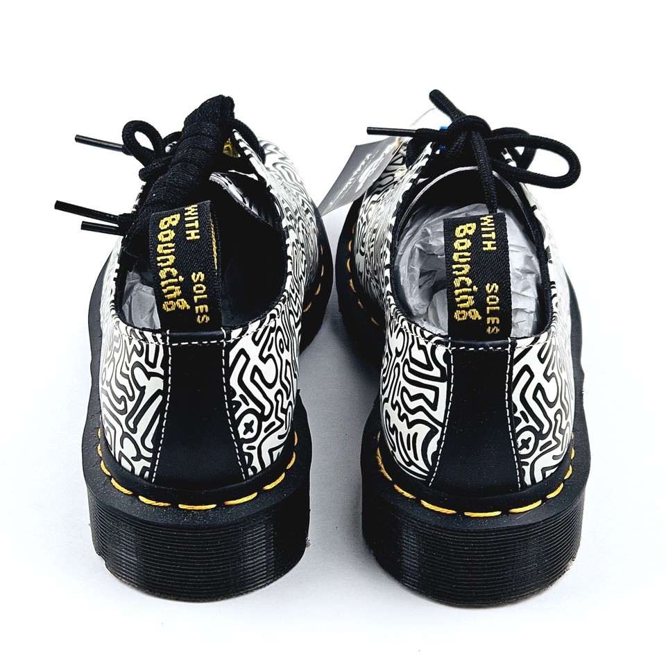 Dr. Martens 1461 Keith Haring Printed Leather Oxford Shoes • Men 4 ...
