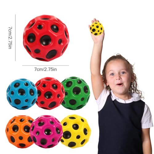 3PCS Mini Super High Bouncing Balls Toys,Rubber Space Balls Toy for ...