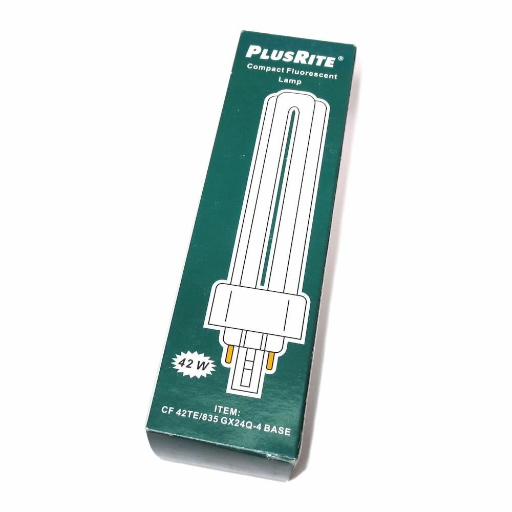 4046 Plusrite PL42W/3U/4P/835 T4 42W GX24q-4 4 Pin CFL Lamp | eBay