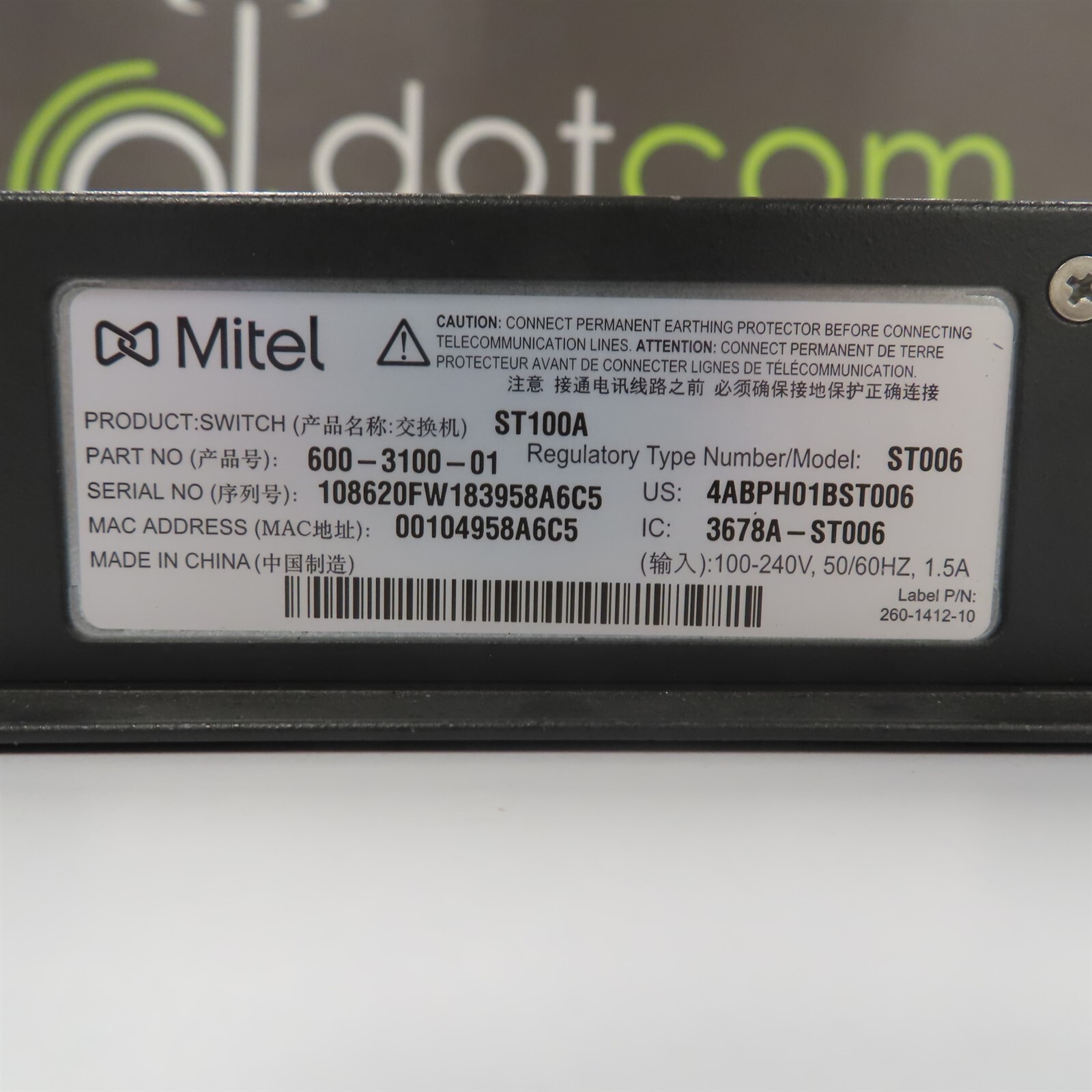 Mitel+Shoretel+ST100A+Voice+Switch+VoIP+Gateway for sale online | eBay