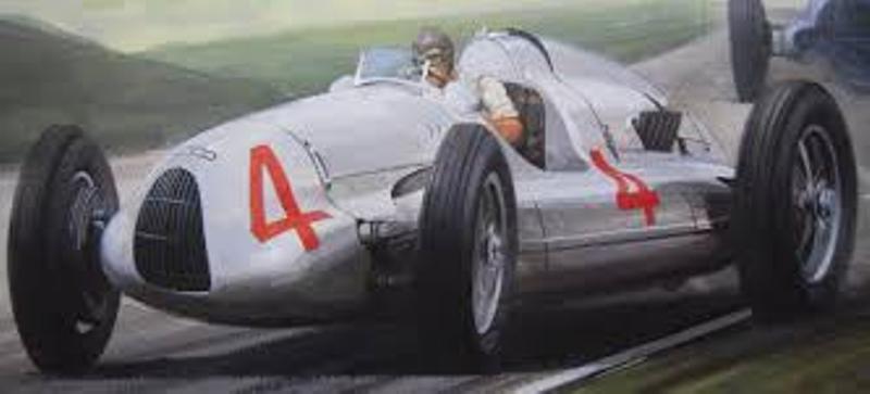 AUTO UNION Formula 1 from the early days 1/43rd Scale Slot Car Decals ...