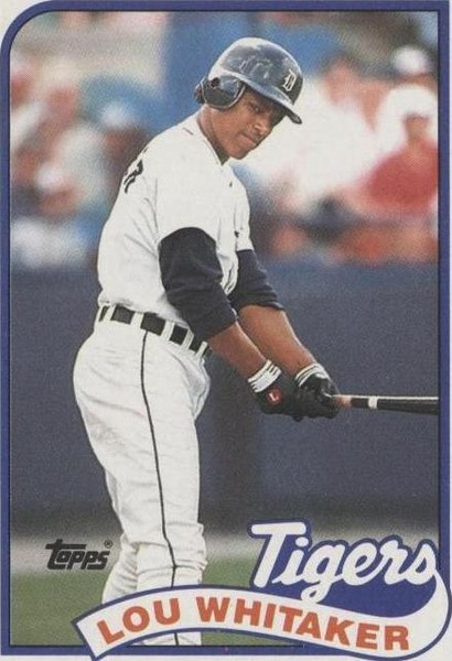 1989 Topps - #320 Lou Whitaker for sale online | eBay