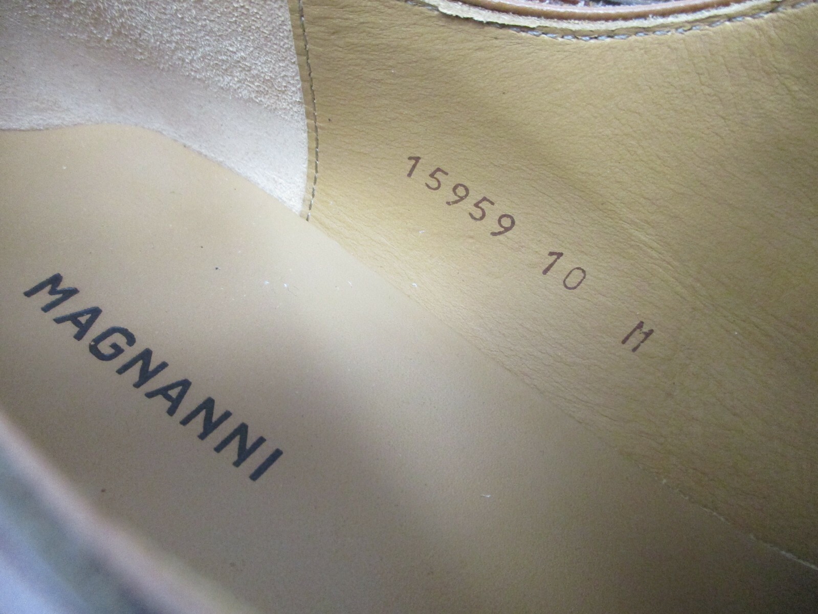 Magnanni Saffron Cuero Lace Up size 10 US (15959) 2429 | eBay