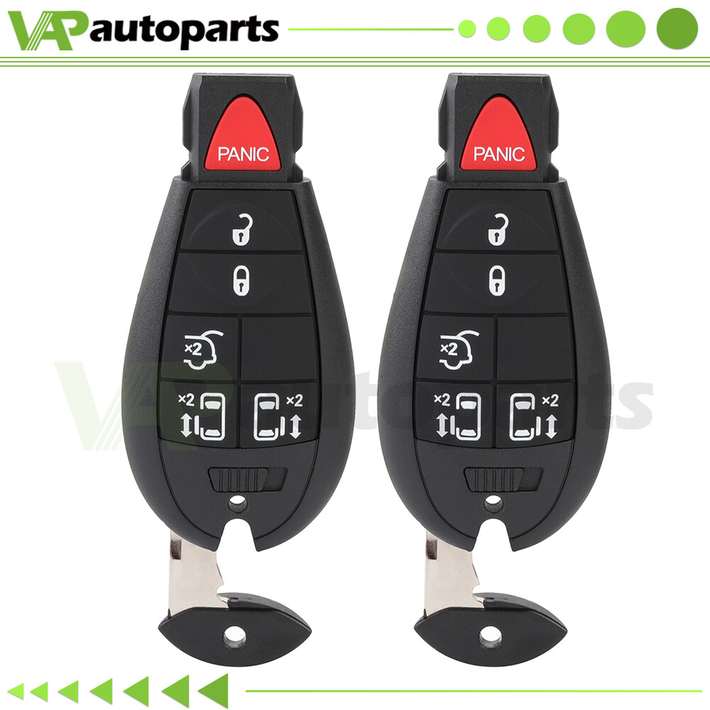 2 For 2009 2010 2011 2012 Volkswagen Routan Remote Keyless Car Key Fob ...