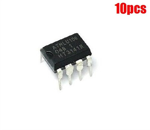 10Pcs DIP-8 2-Wire Serial Eeprom Atmel ATMEL24C04 AT24C04 24C04 DIP8 Ic ...