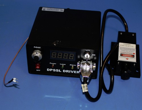 MGL-III-532-100mW Green Laser 532Nm With DPSSL Drive Power Supply ...