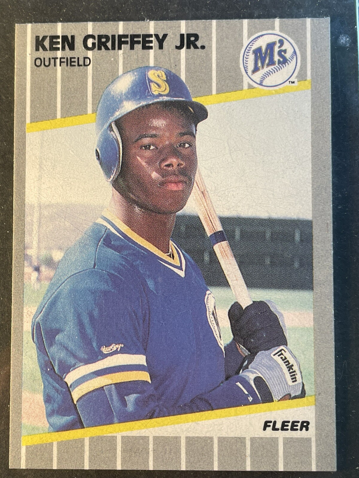 1989 FLEER KEN GRIFFEY, JR Error Card (RC) (HOF) #548 MARINERS | eBay