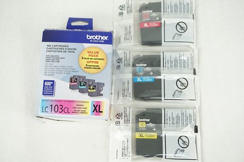 Brother LC103CL Brother Innobella LC1033PKS Original Yellow Cyan ...