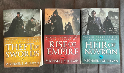 The Riyria Revelations Trilogy Michael J. Sullivan First Edition ...