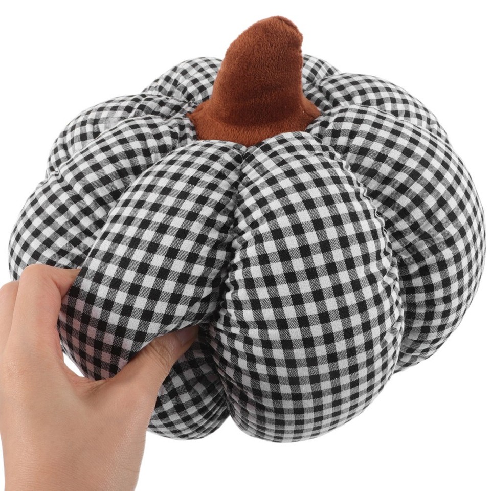 Circle Pillow Round Cushion Decorative Pillows for Couch Fall Pumpkin ...