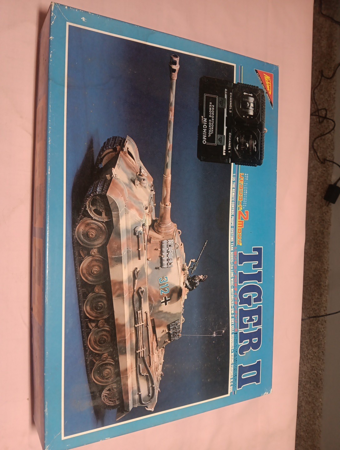Nichimo 1/35 Remote Radio Control Type Tank Series Tiger Ⅱ W/BOX F/S ...