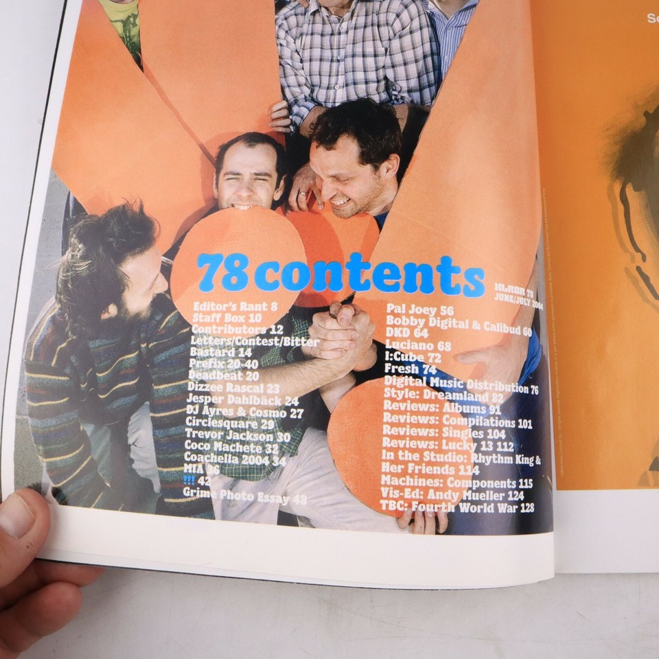 XLR8R Magazine June 2004 #78 !!!, I:Cube, Pal Joey | eBay UK